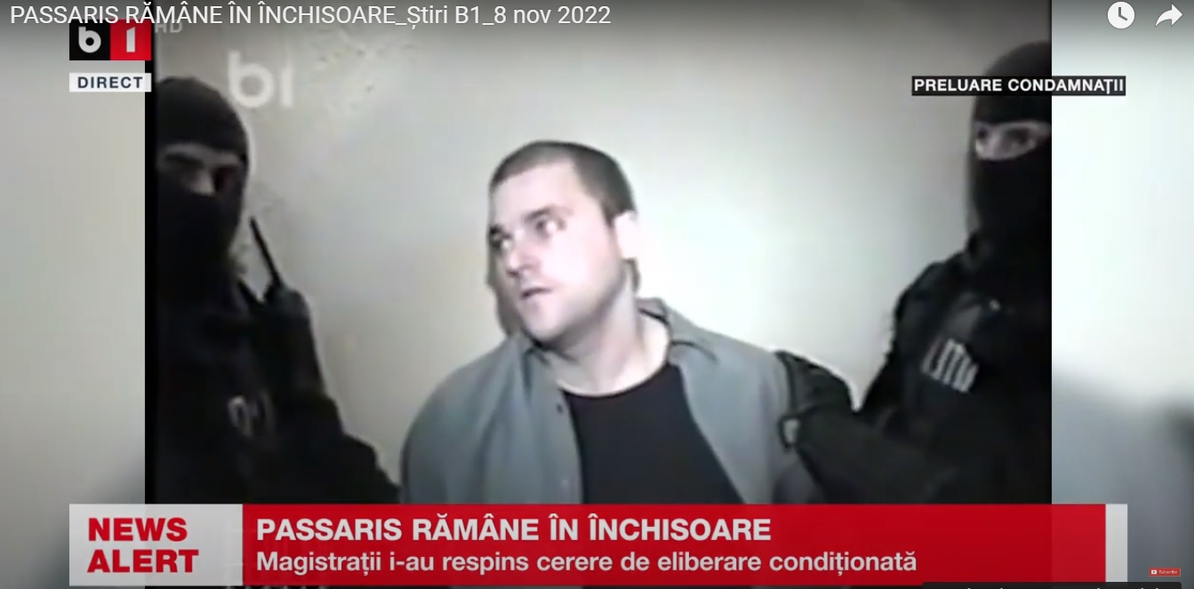 Decizie: criminalul Passaris rămâne după gratii în România. Ce îl ...
