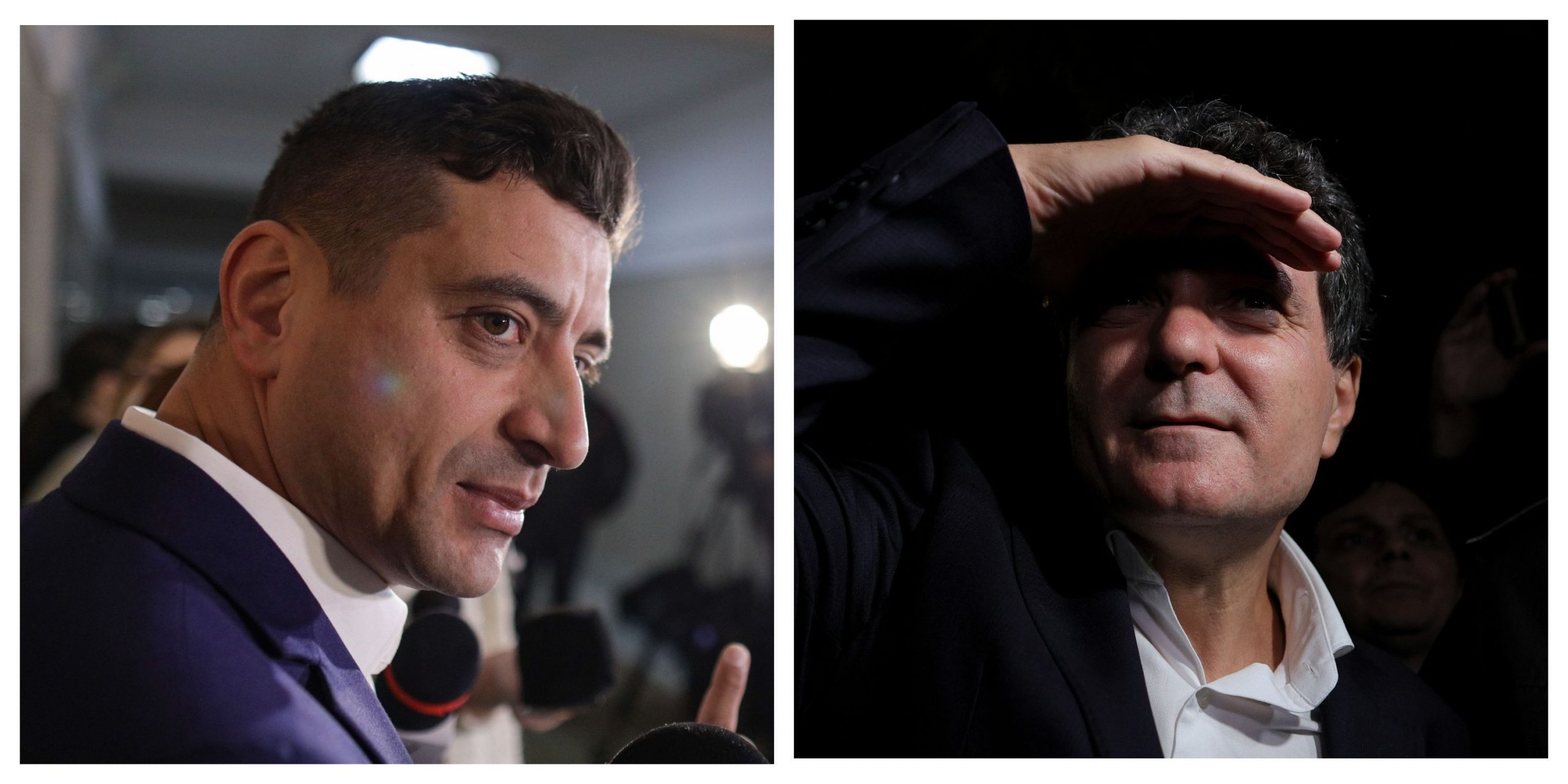 Congresul BNS, la Palatul Parlamentului. George Simion și Nicușor Dan ...